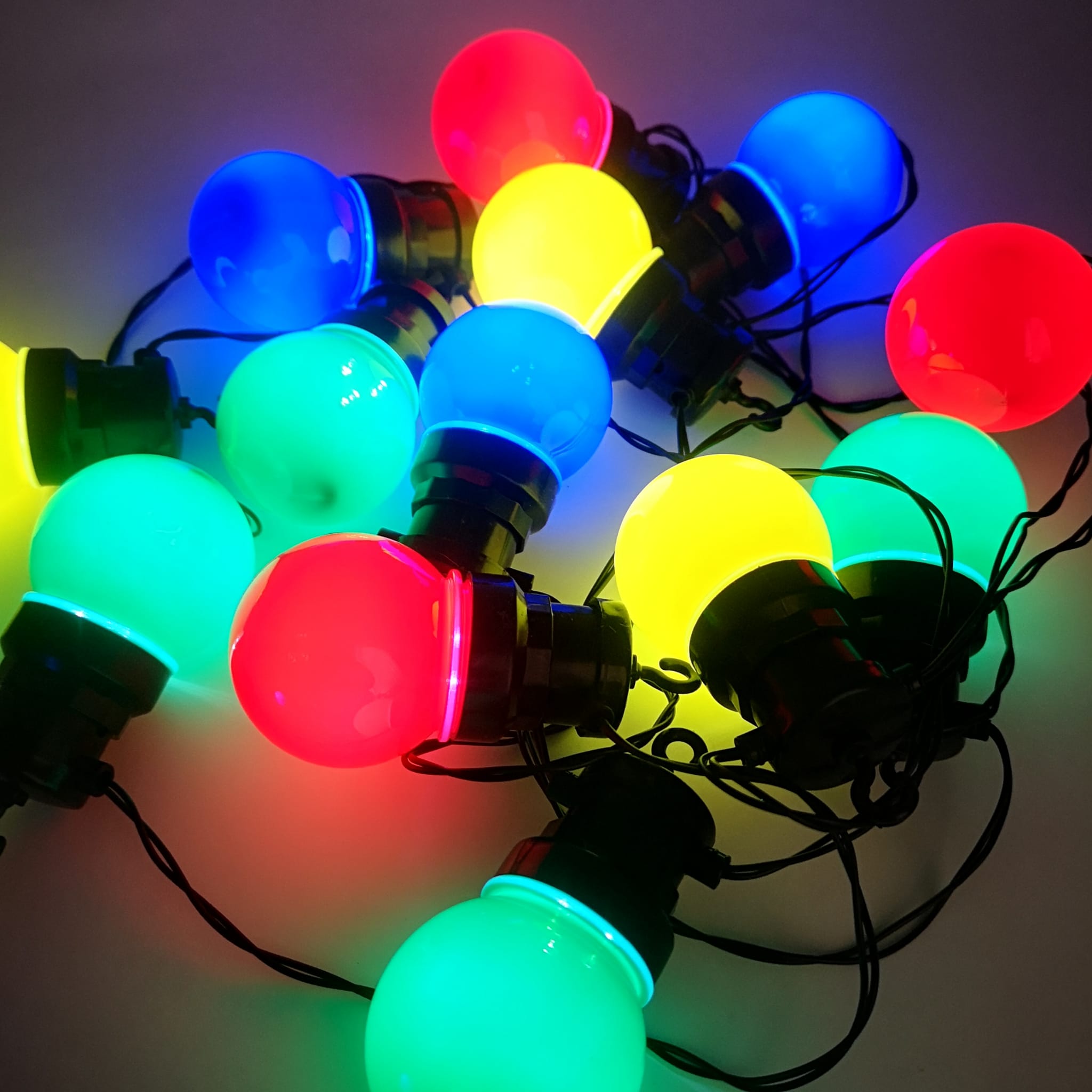 Orebro Assorted Colour String Lights | Festoon Lighting