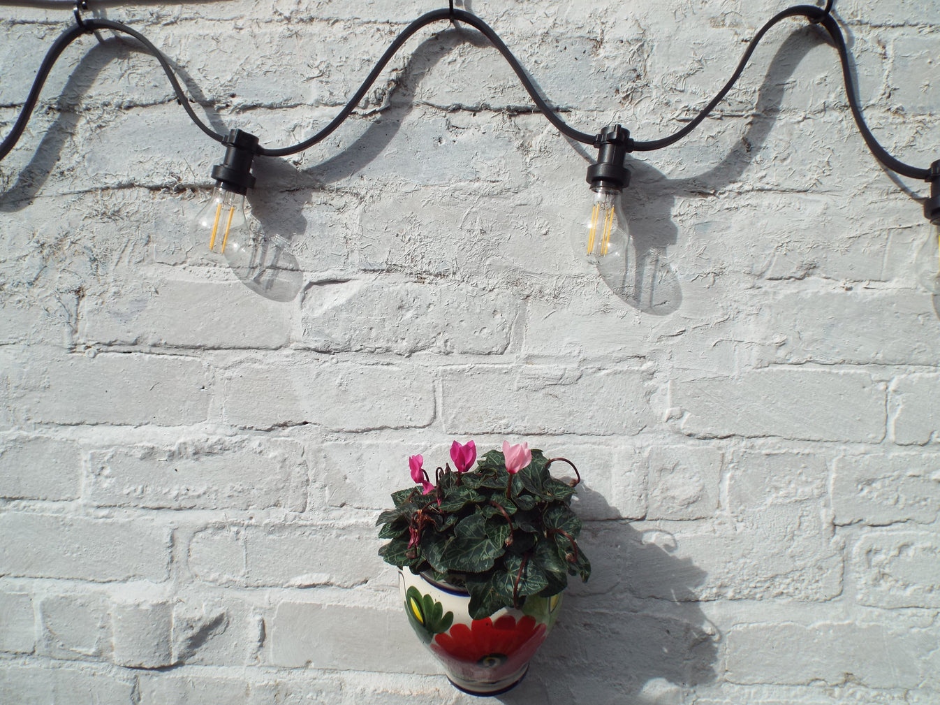 Heavy Duty Industrial Festoon Lighting (5-100m) - 1m Spacing